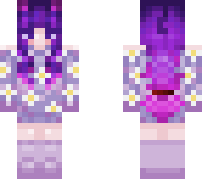 Lena the purple bear | Minecraft Skin