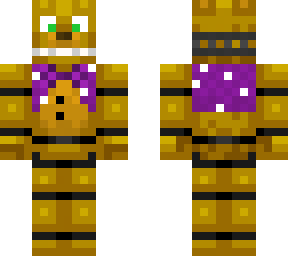 MrOllie Springbonnie remake v2.0 | Minecraft Skin