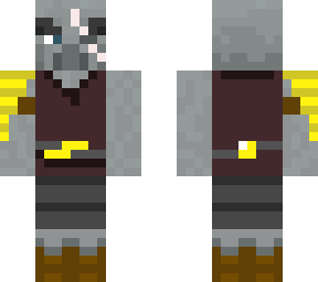 Nether Explorer Illager | Minecraft Skin
