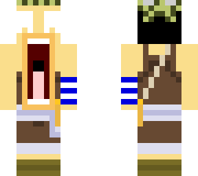 Scared Usopp | Minecraft Skin
