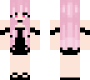 Black dress | Minecraft Skin
