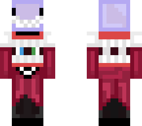 Caine holding Bubble Tadc | Minecraft Skin