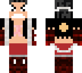 Gear 4 Snakeman Luffy 2.0 | Minecraft Skin