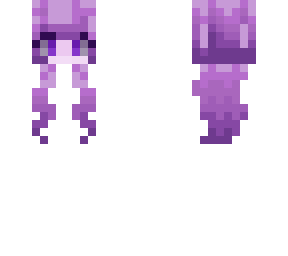 Purple hair base | Minecraft Skin