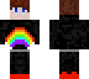rainbow boy | Minecraft Skins