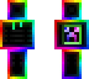 RGB Gamer *RGB effects!!!* | Minecraft Skin