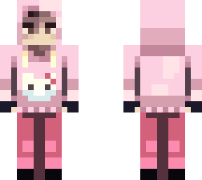 Simon Henriksson (Hello Kitty ver.) |Cry of Fear| | Minecraft Skin
