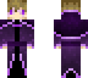 Watcher Grian with Purple Eyes | Minecraft Skin