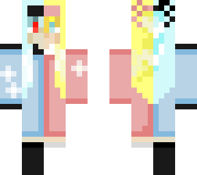 best split skin so far | Minecraft Skin