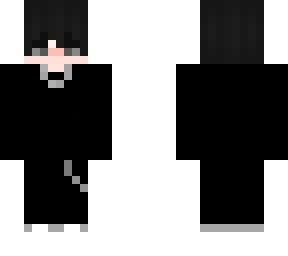 black hoodie | Minecraft Skins
