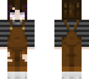 brown overalls | Minecraft Skin