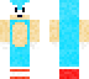 classic sonic | Minecraft Skin