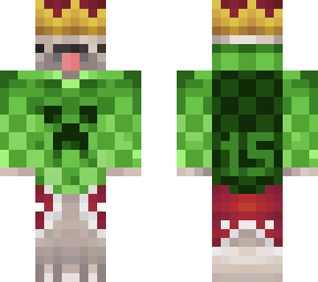 ExplodingPug | Creeper Capegang | Minecraft Skin