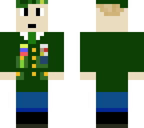 Green Beret Uniform | Minecraft Skin