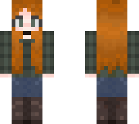 orange hair | Minecraft Skins