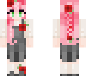rose girl | Minecraft Skins