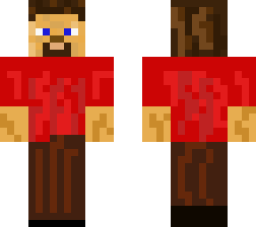 Red Steve | Minecraft Skin