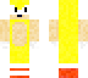 Super Sonic | Minecraft Skin