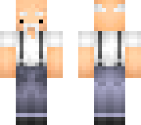 Uncle Carter From Pixel Town | Minecraft Skin