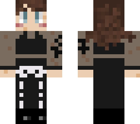 Annie Minecraft skin Goth | Minecraft Skin