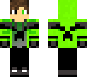 Creeper boy with gloves | Minecraft Skin
