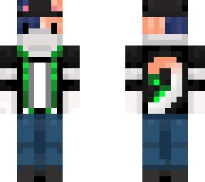 Gamer calico cat | Minecraft Skin