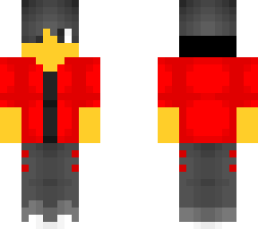 Male - Red Jacket | Minecraft Skin