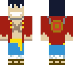 Monkey D. Luffy | Minecraft Skin