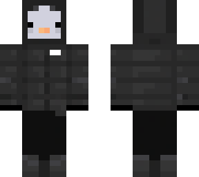 black hoodie | Minecraft Skins