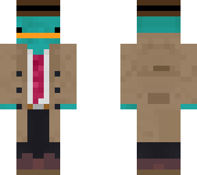 PERRY THA PLATYPUS DETECTIVE | Minecraft Skin