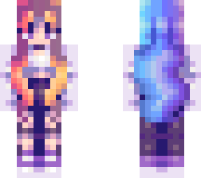 running rainbows | Minecraft Skin