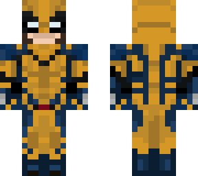 Wolverine Hugh Jackman Deadpool and Wolverine | Minecraft Skin
