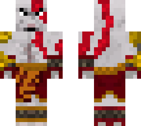 Kratos GOW 3 | Minecraft Skin