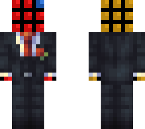 Rubik's cube with clothes | Minecraft Skin