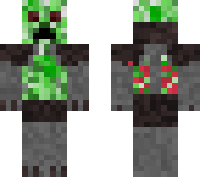 Cyborg Creeper | Minecraft Skin