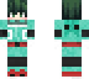 Deku, izuku midoriya | Minecraft Skin