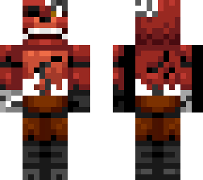 fnaf foxy | Minecraft Skins