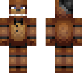 freddy tazercraft fnaf | Minecraft Skin