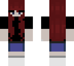 Girl in Boxers | Minecraft Skin