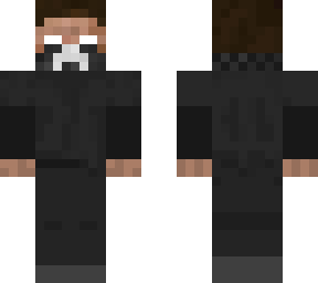 Herobrine with creeper mask v2 | Minecraft Skin