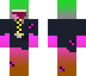 unpleasant gradient | Minecraft Skin