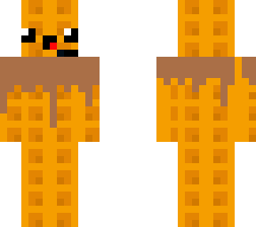 Wagfle Waffle Suit Chad Maple Syrup | Minecraft Skin
