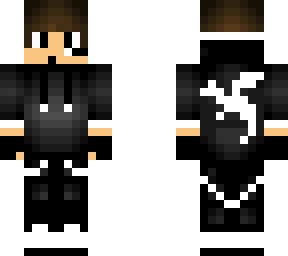 white gamer boy | Minecraft Skin
