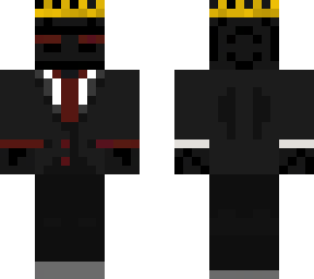 Black King | Minecraft Skin