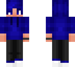 blue hoodie | Minecraft Skins