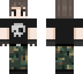 Boy with camo pants | Minecraft Skin