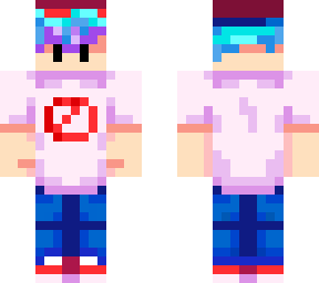 FNF bf | Minecraft Skin