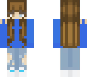 Sweatshirt girl | Minecraft Skin