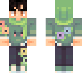 sykkuno mcc green geckos | Minecraft Skin