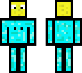 blue yellow pipo | Minecraft Skin